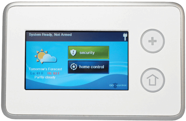 Secondary Color Touchscreen – True Protection Home Security